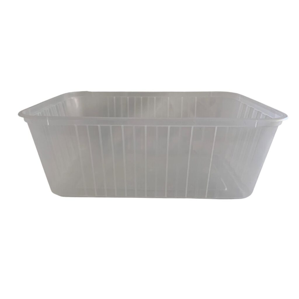 Clear Ribbed Container – Reitsema Packaging